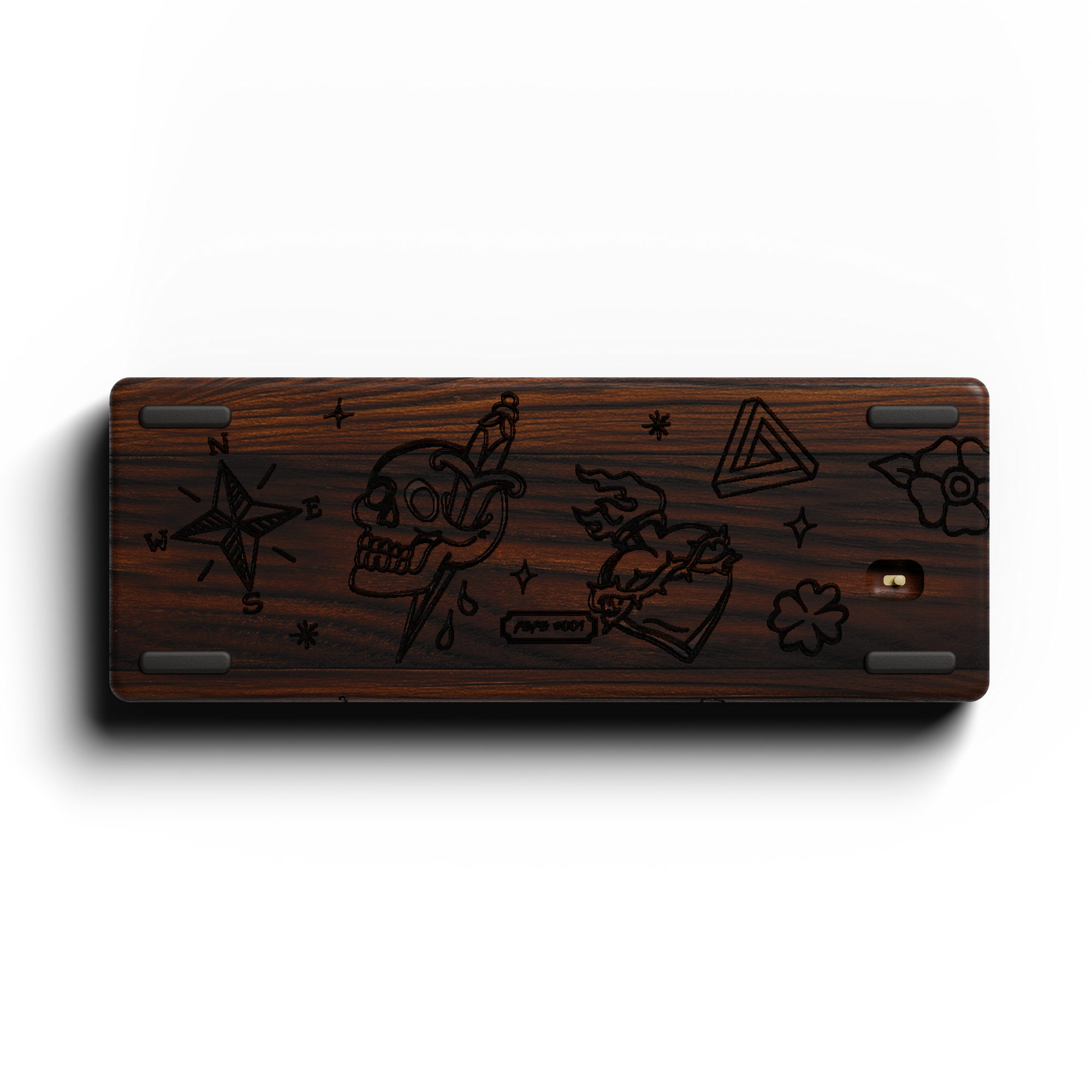 [Limited Edition 100 units] FeFe 96% Wooden Keyboard – Huat GG