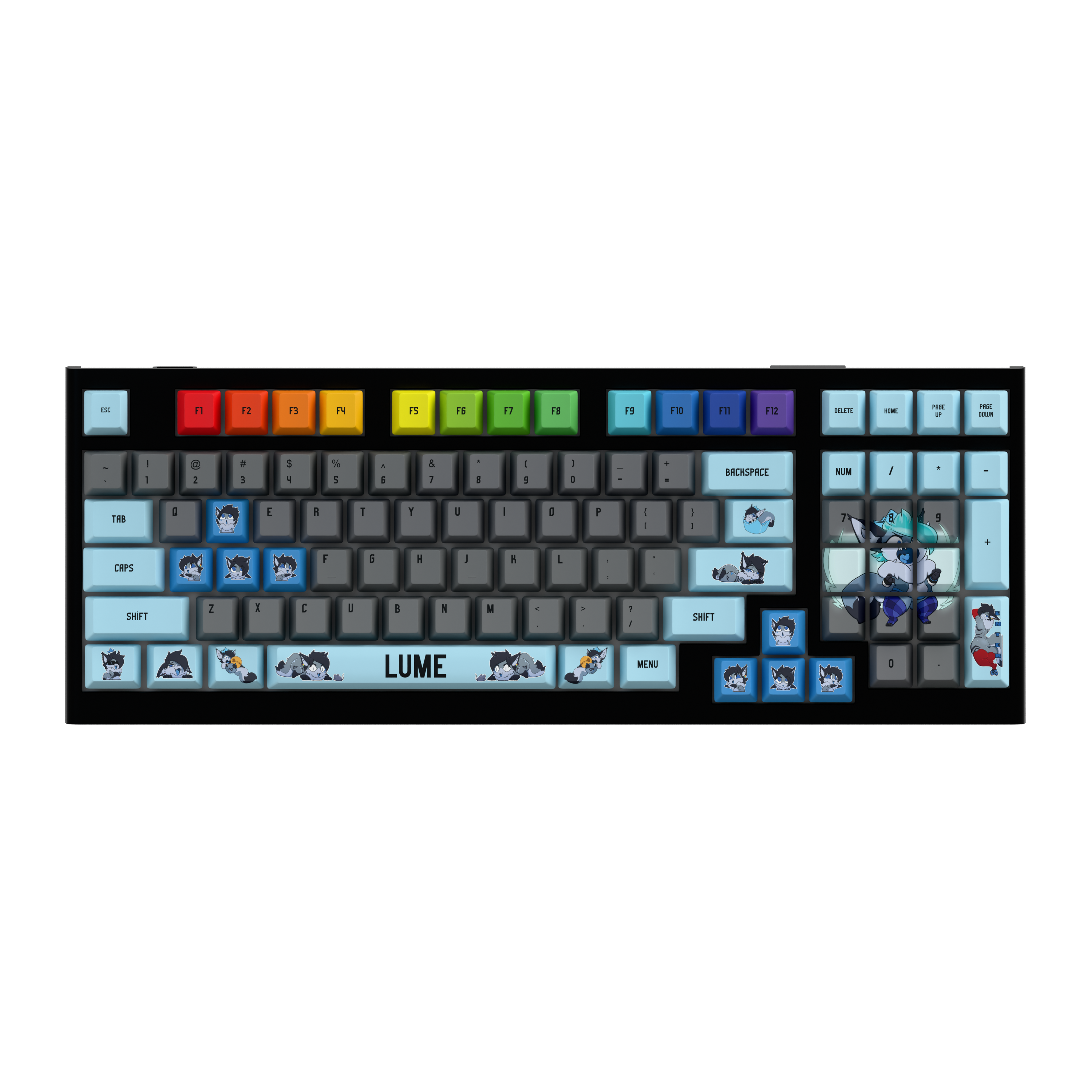 Lume - The Thicc Prince 96% RGB Mechanical Keyboard – Huat GG