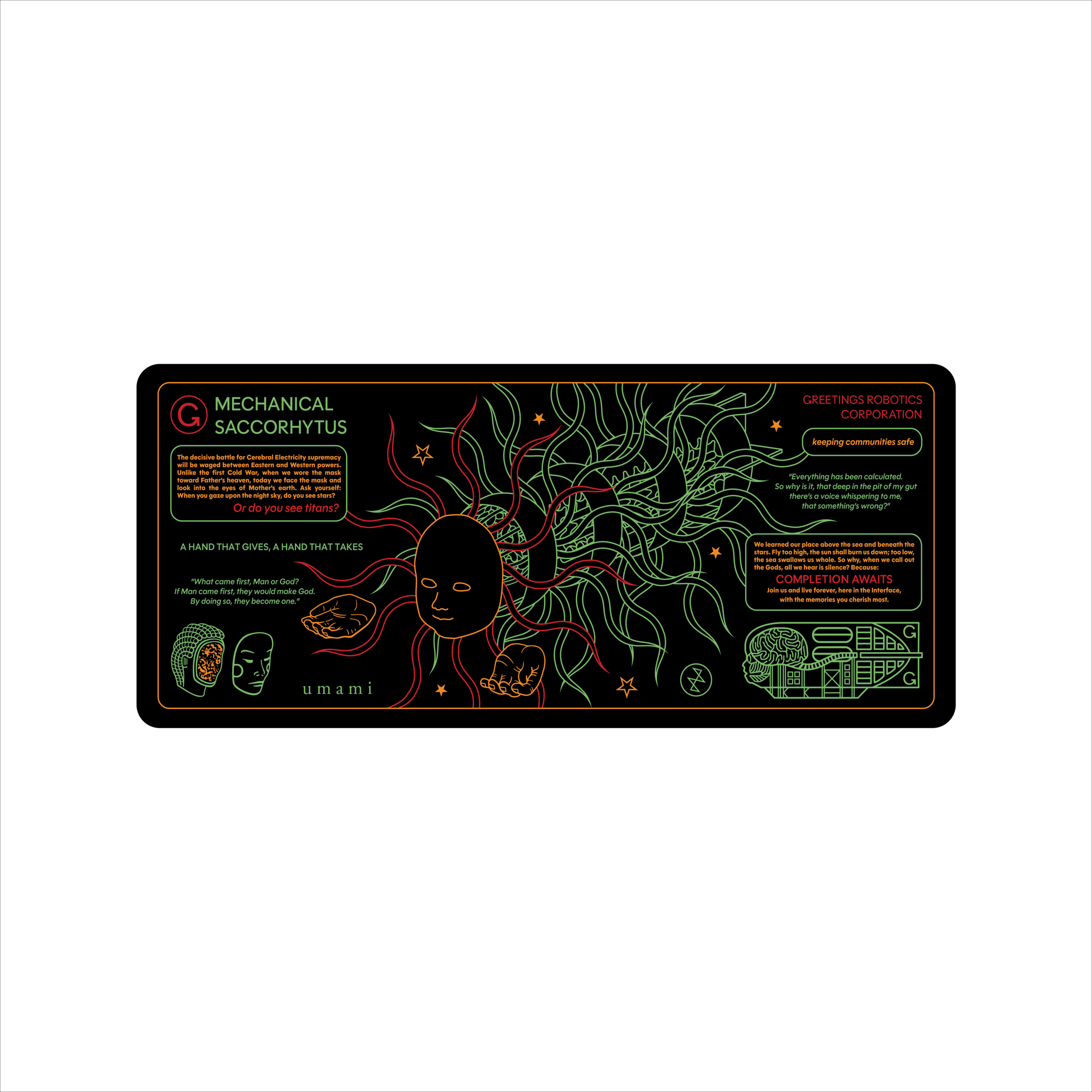 Umami Computer interface Deskmat – Huat GG